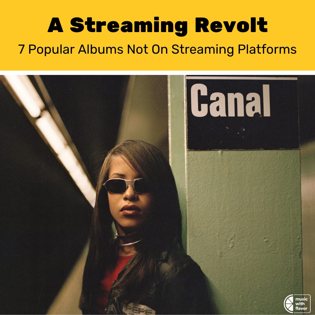 7 Popular Albums Not On Streaming Platforms - Find Out Why